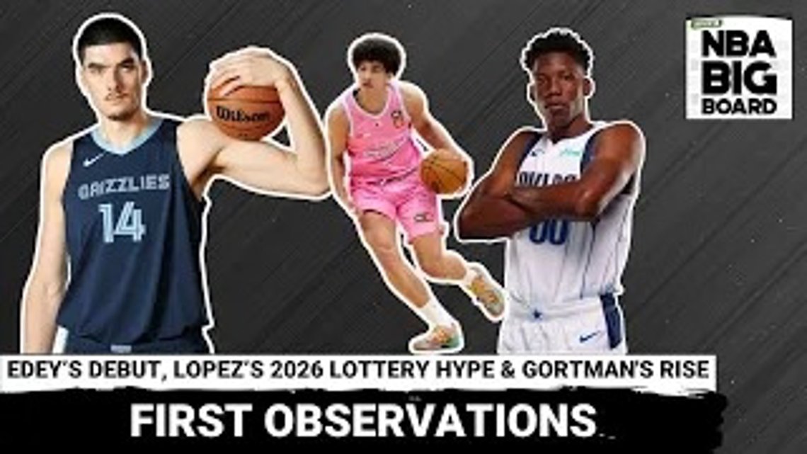 Zach Edey’s First NBA Test, Karim Lopez’s Draft Stock & Jazian Gortman ...