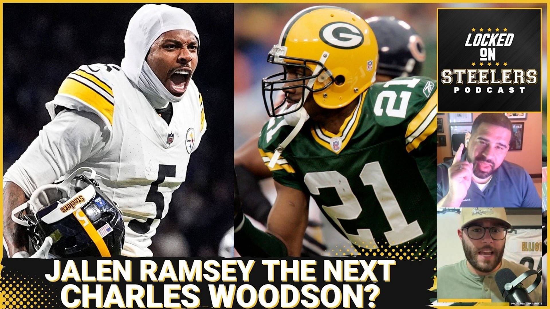 Steelers' Jalen Ramsey the Next Charles Woodson? Jaquan Brisker, DeShon ...