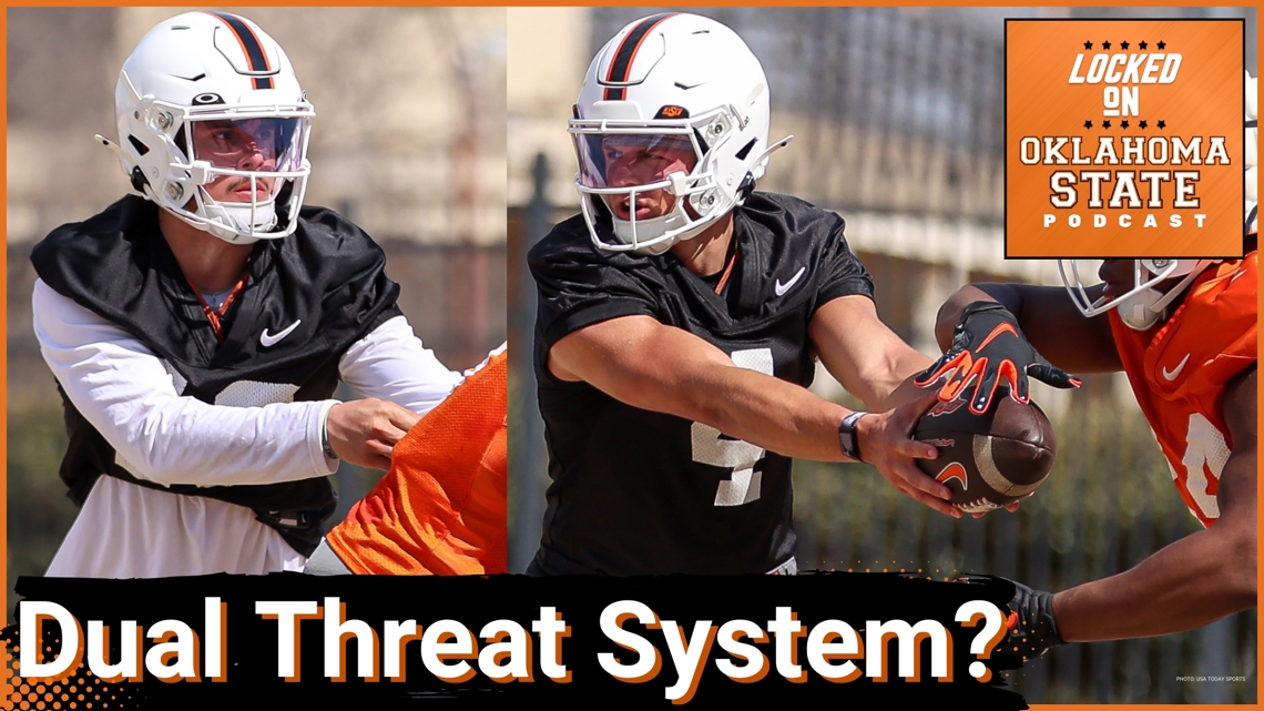 BREAKING: Oklahoma State QB Battle Taking Shape Between Hauss Hejny ...