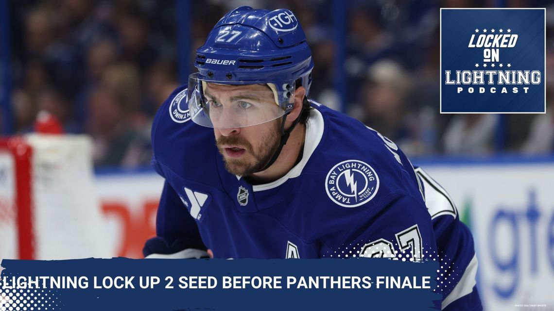 Lightning Lock up Second Seed Ahead of Playoff Preview Against Panthers ...