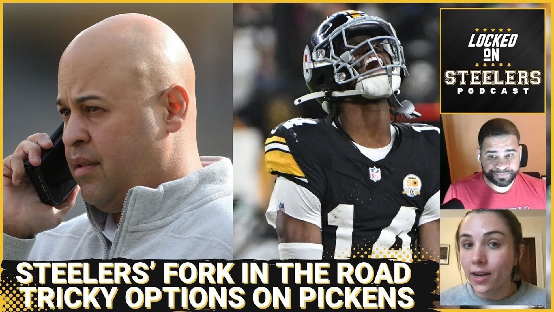 Steelers' Tricky Options on George Pickens' Future | Omar Khan to ...