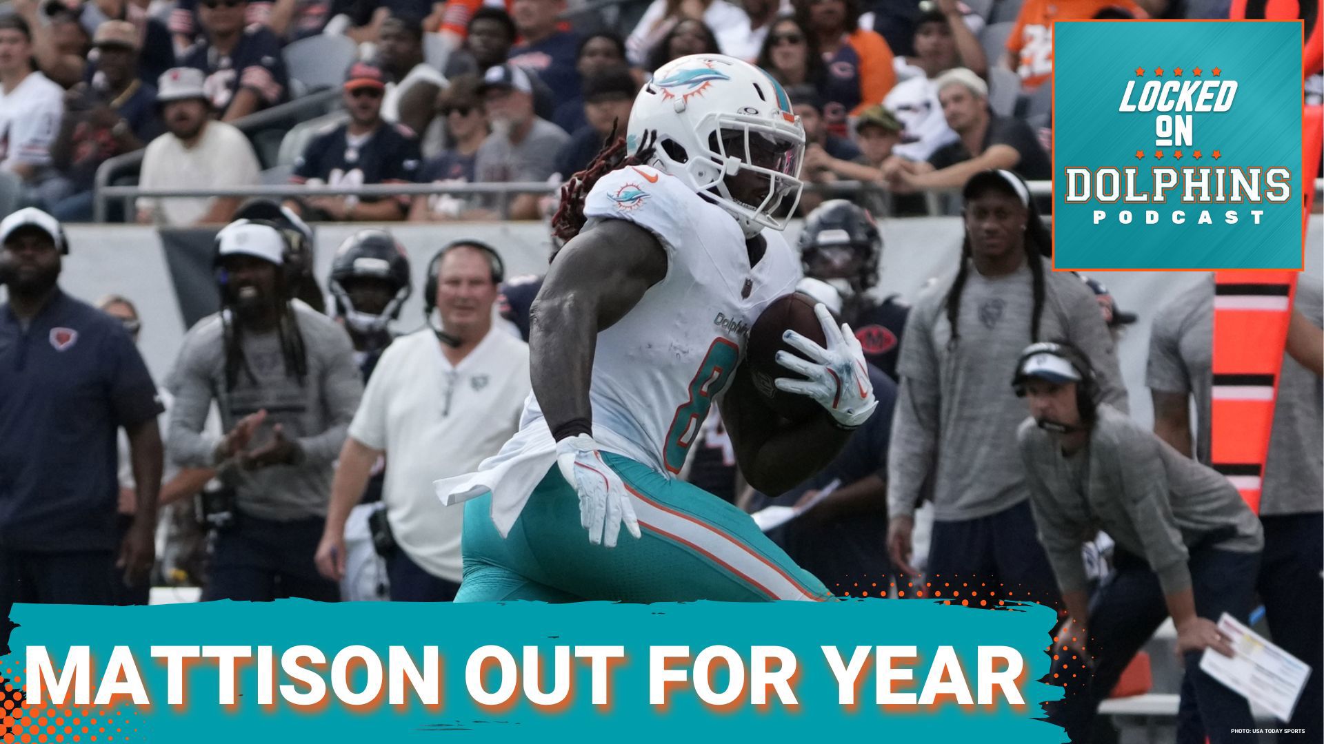 Dolphins RB Alexander Mattison OUT For the 2025 Season After Neck ...