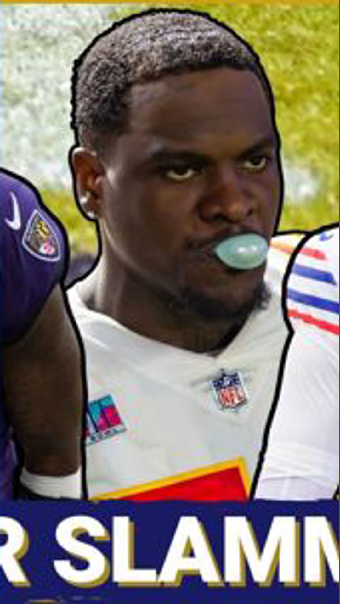 Frank Clark SLAMS DOOR on Lamar Jackson, Josh Allen debate, Baltimore ...