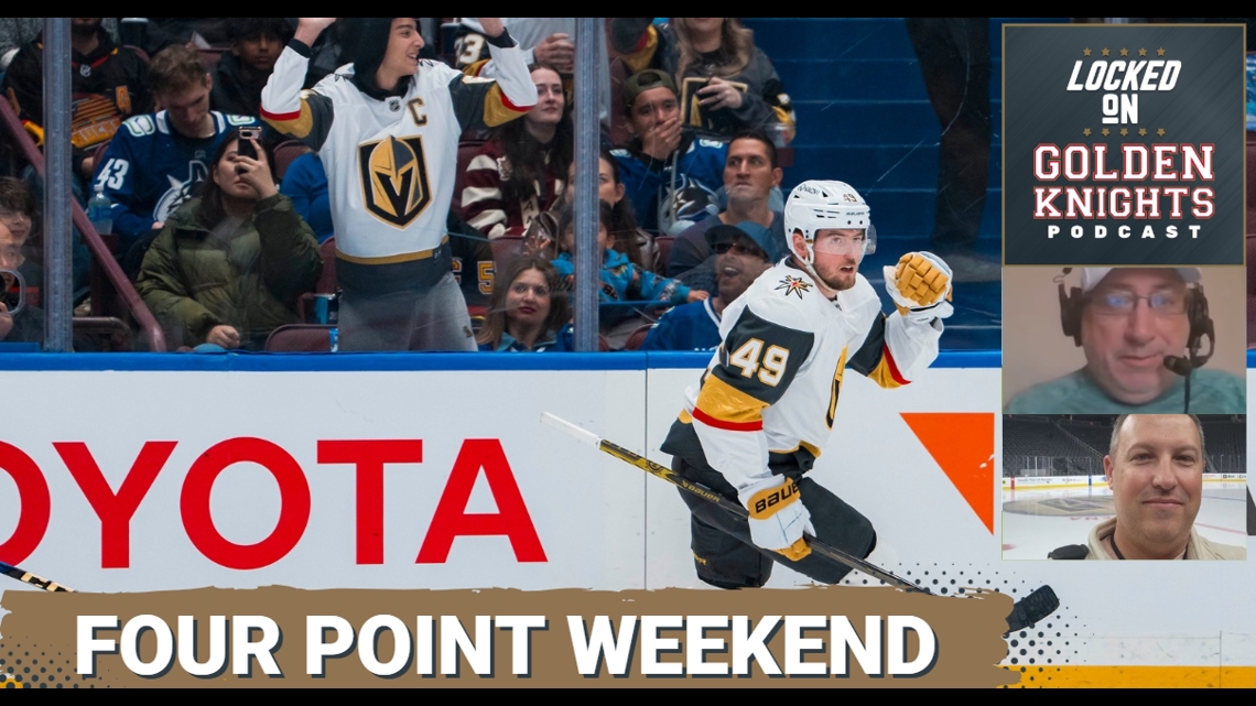 Win vs Canucks caps off perfect weekend / Puck luck in OT gave VGK the ...