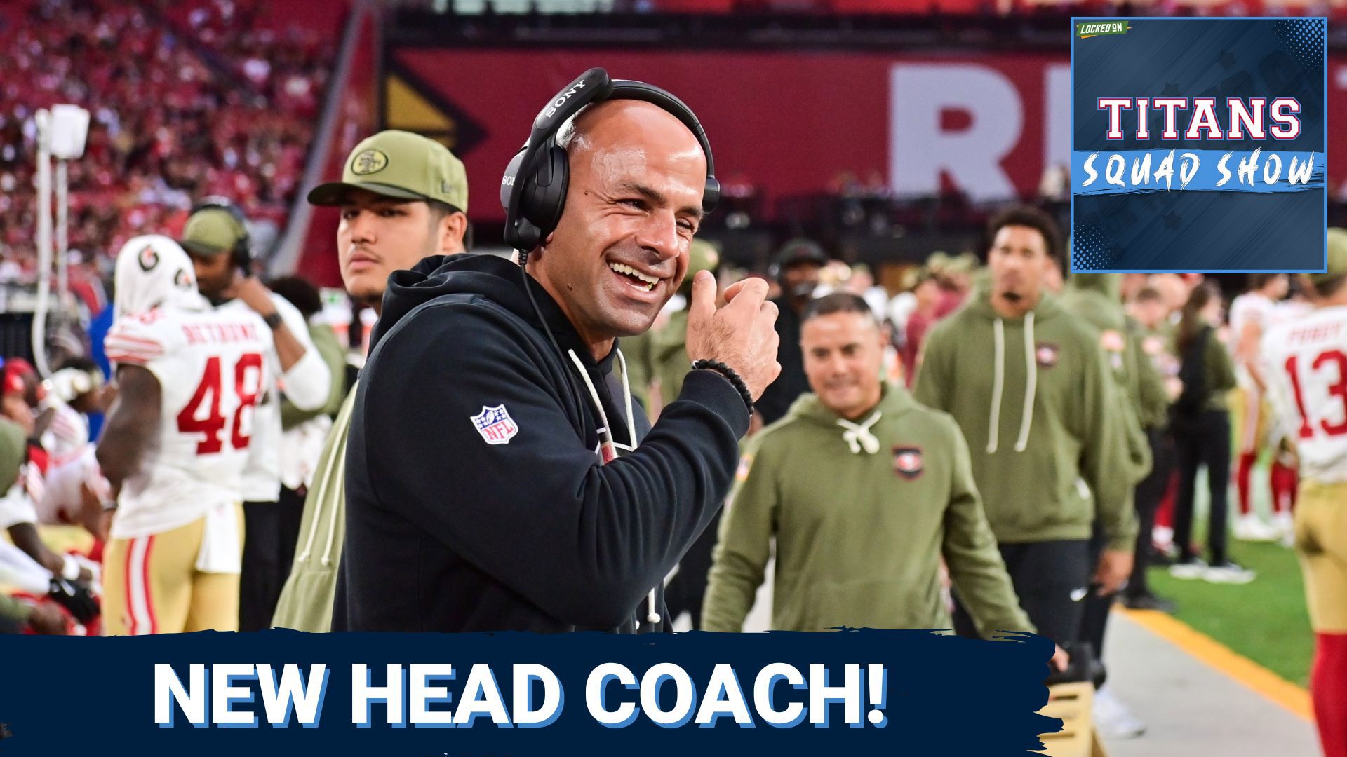 TITANS SQUAD SHOW: Titans hire Robert Saleh REACTION, Coordinator ...