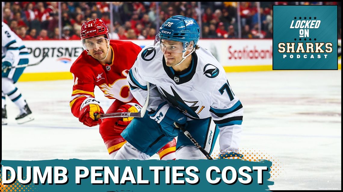 San Jose Sharks Can't Overcome Penalties In 3-2 Loss To The Calgary ...