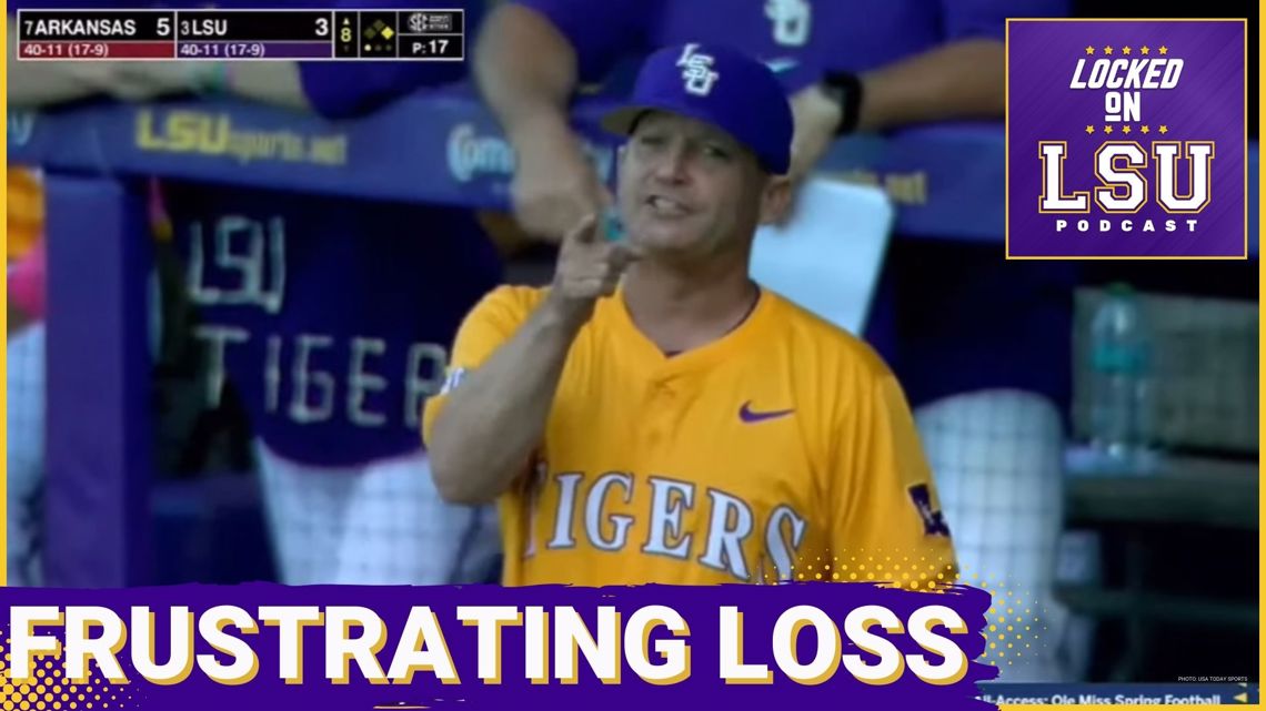 IMMEDIATE REACTION: LSU Drops Game 3 To Arkansas | Did Tigers Lock Up ...
