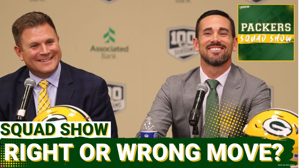 PACKERS SQUAD SHOW: Matt LaFleur & Brian Gutekunst Are Here to STAY ...
