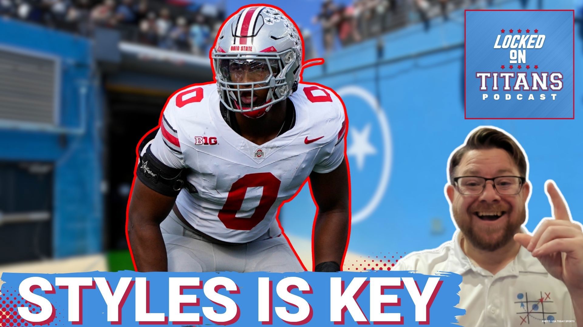 MOCK DRAFT TRIO: Tennessee Titans SONNY STYLES START to NFL Draft ...