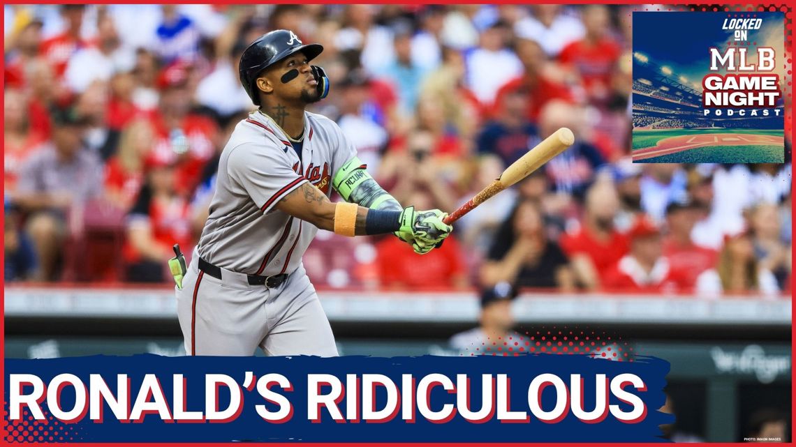 MLB GAME NIGHT: Ronald Acuña Jr flashes MVP form vs Reds; Phillies and ...