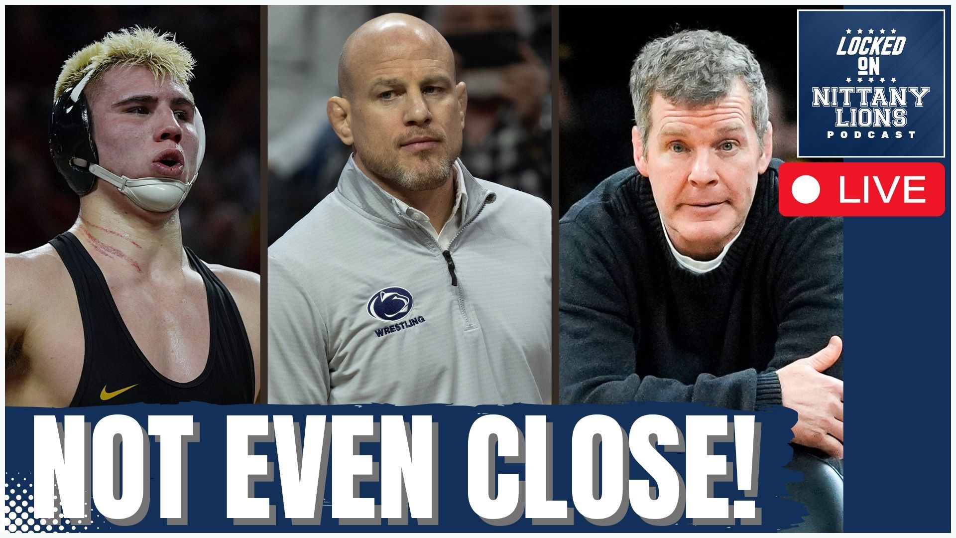 LIVE: Penn State Wrestling DESTROYS Iowa + Rocco Welsh OUTLASTS Angelo ...