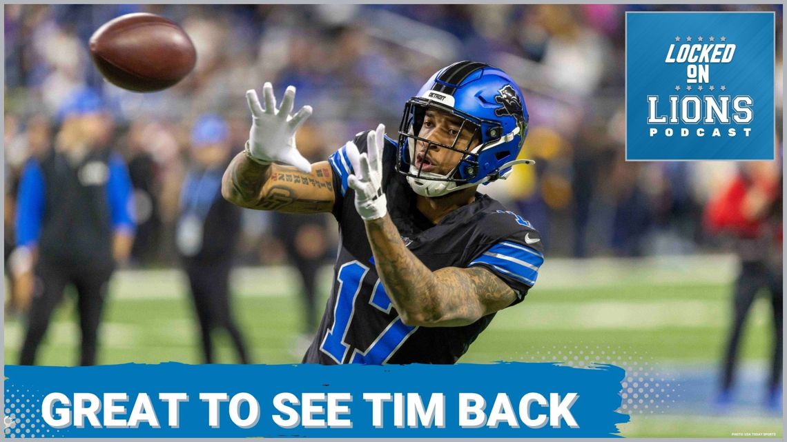 Tim Patrick is back with the Detroit Lions | abc10.com