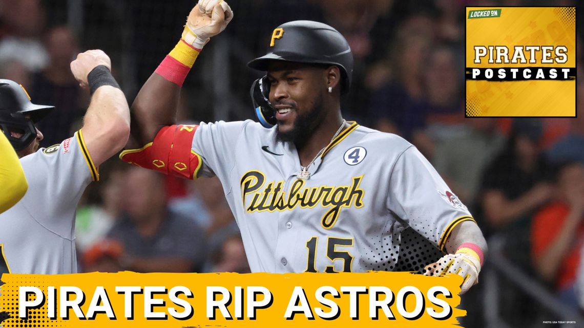 Pirates SLUG 3 Home Runs to Rip the Astros 10-6 | abc10.com