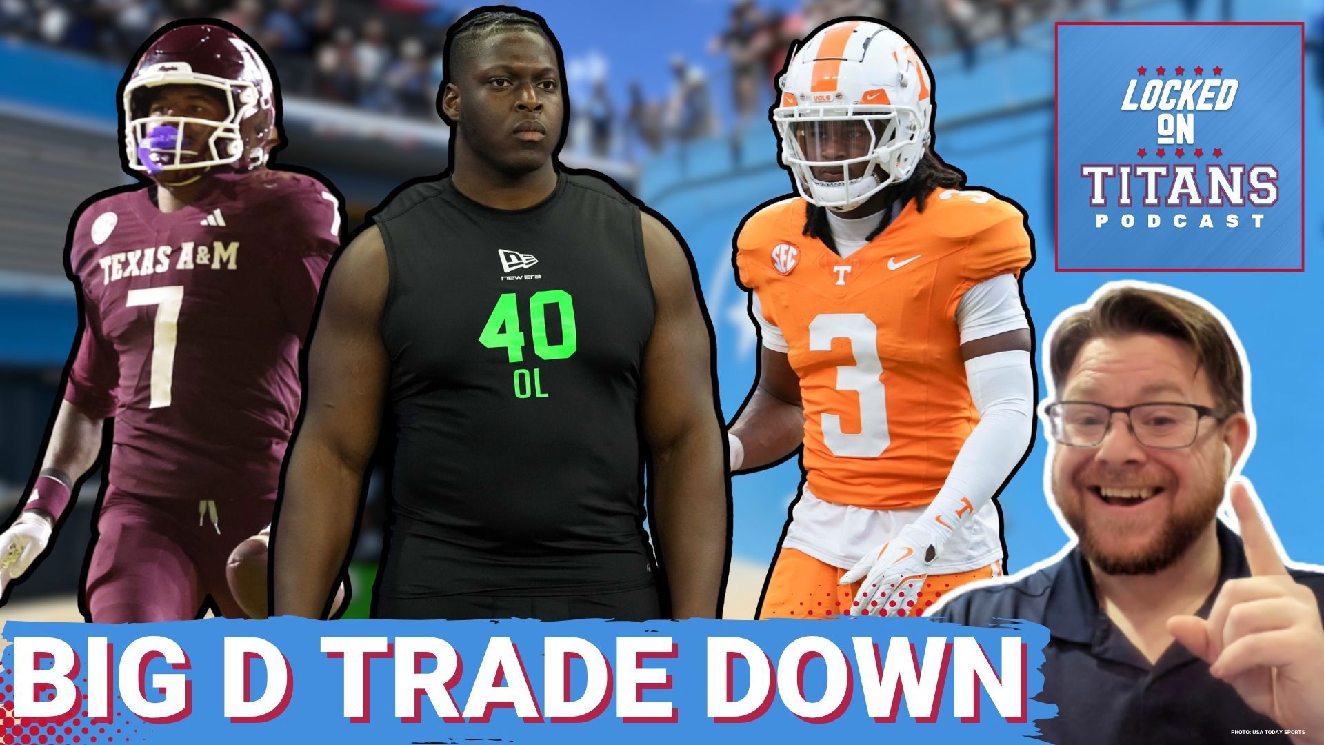Tennessee Titans Mock Draft: MASSIVE TRADE DOWN with Dallas Cowboys ...