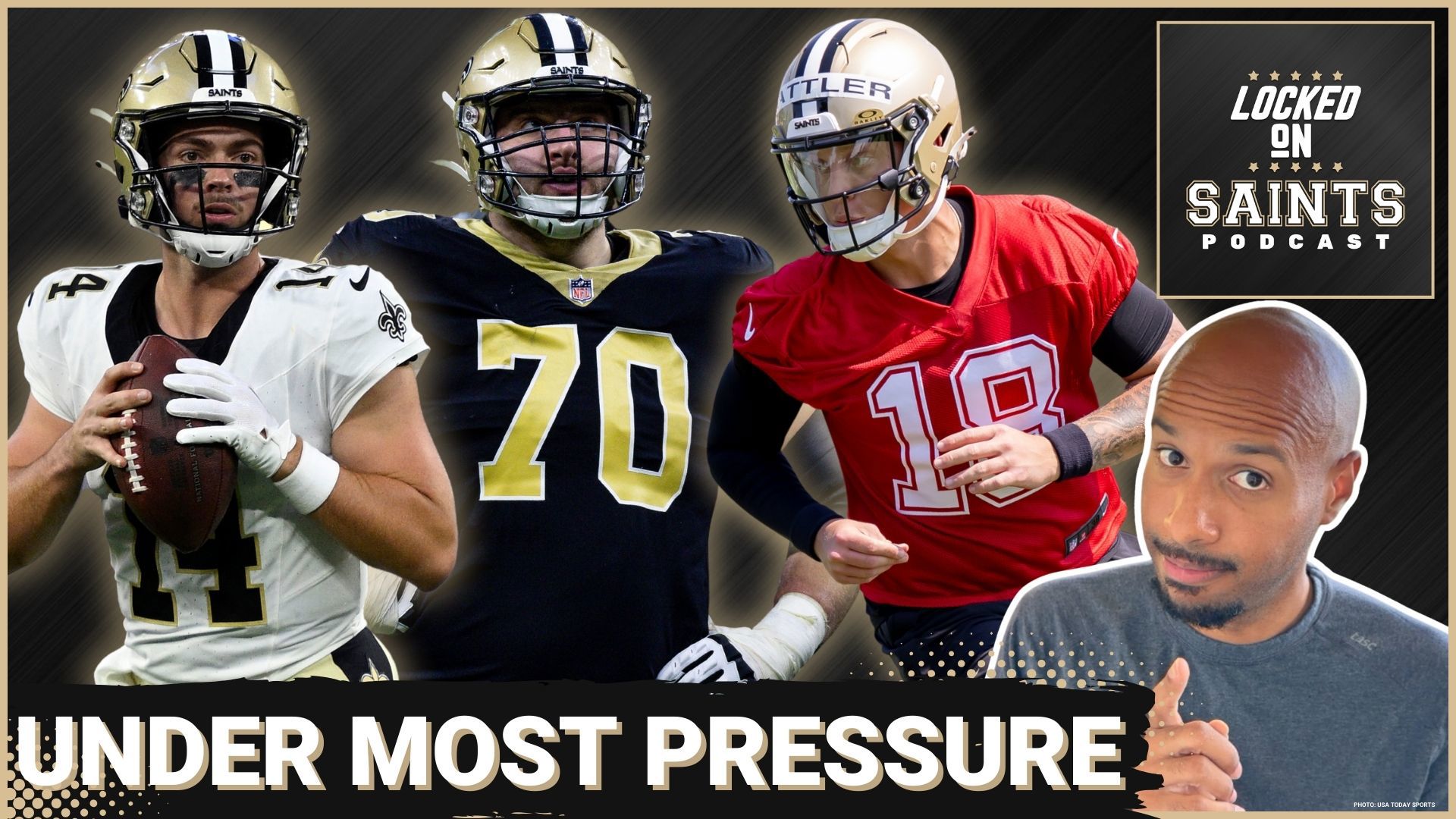New Orleans Saints QB2s, Trevor Penning Under Most Pressure In ...