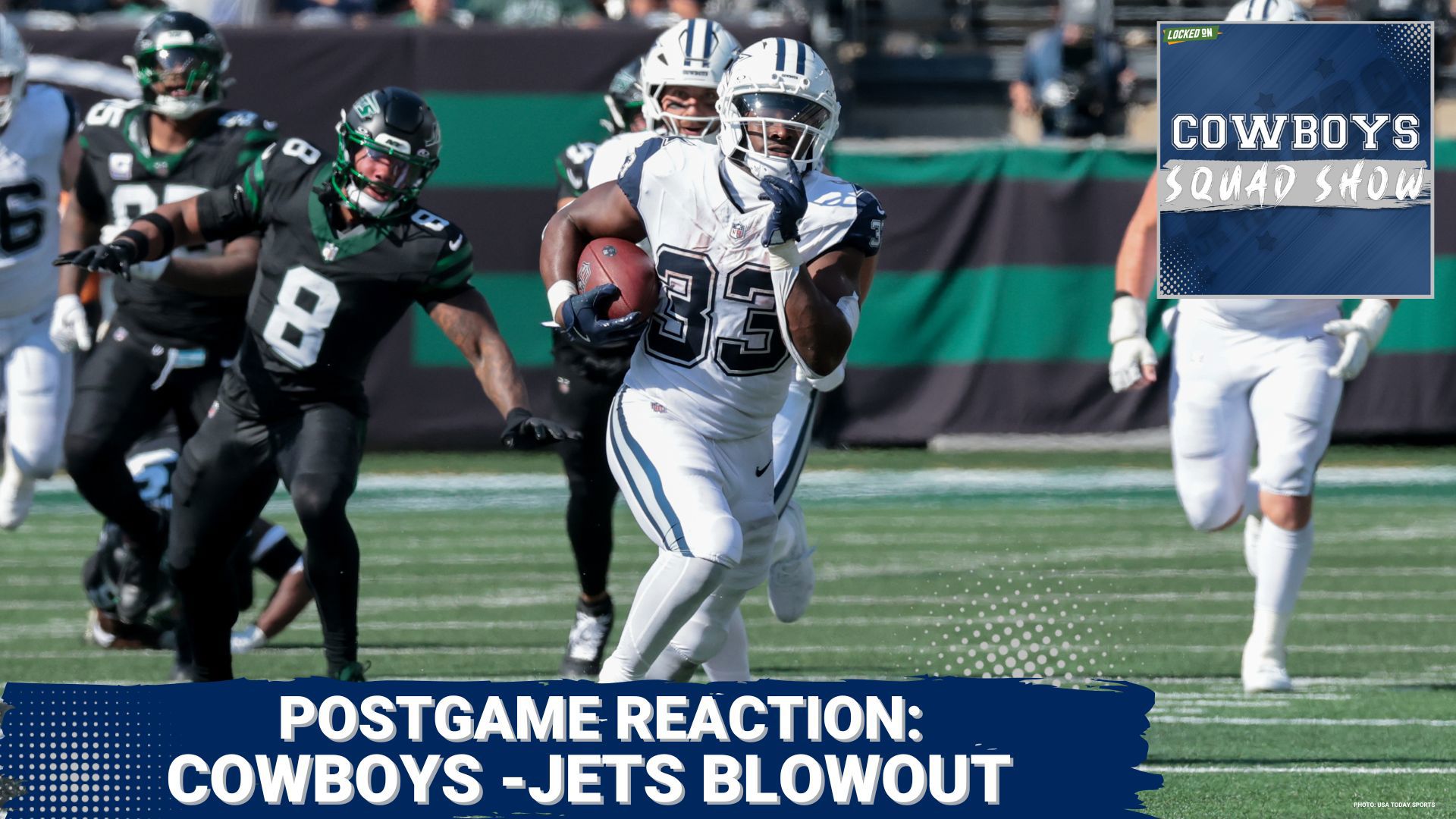 COWBOYS SQUAD SHOW: The Cowboys routed the Jets for their 1st road win ...