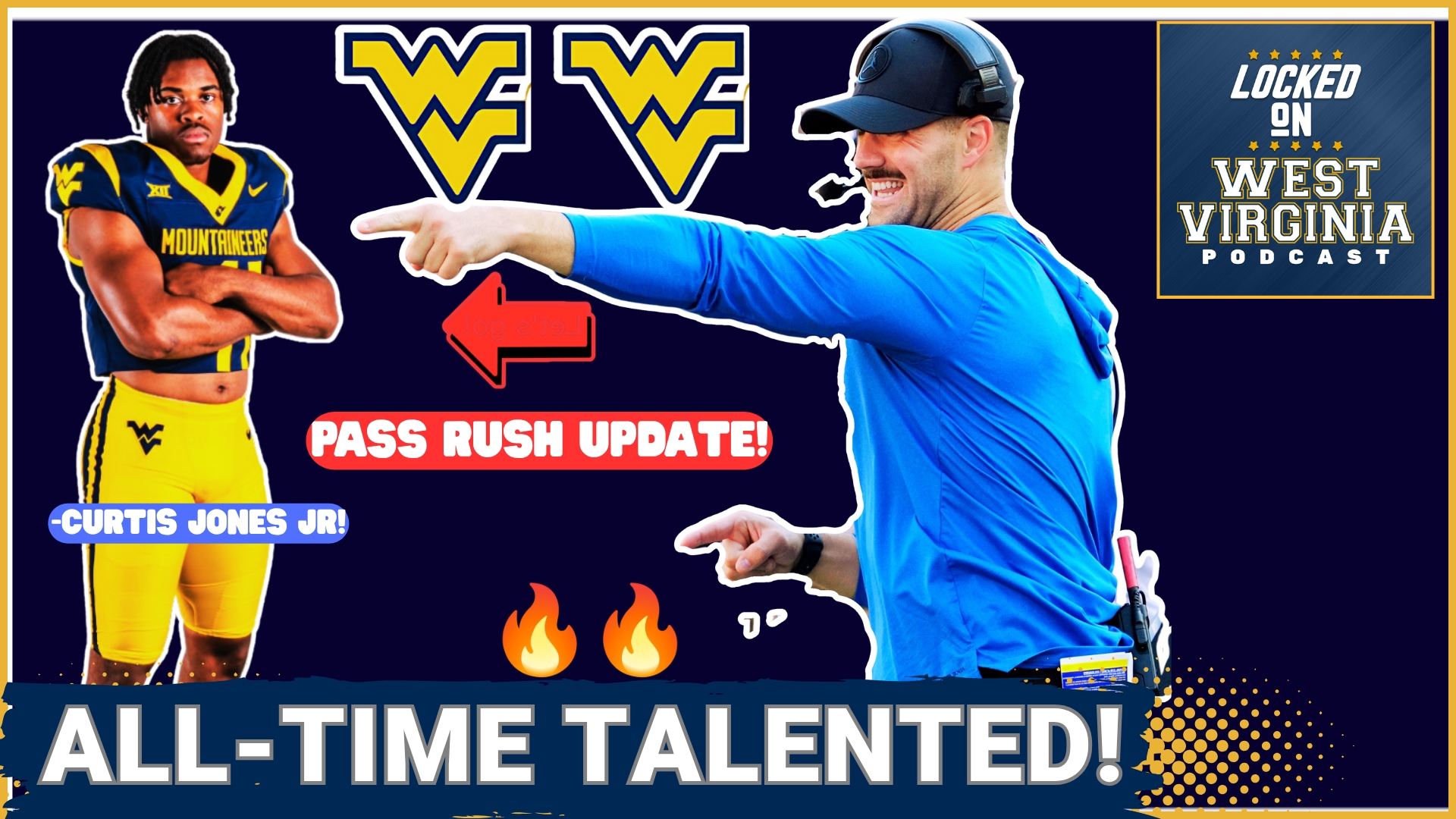 WOW! West Virginia NATIVE, Curtis Jones has MAJOR UPSIDE says his Coach ...