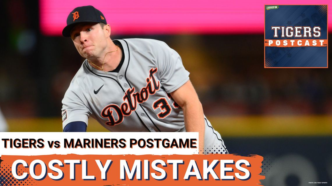 TIGERS POSTCAST: Detroit Tigers LOSE To Seattle Mariners, Colt Keith’s ...