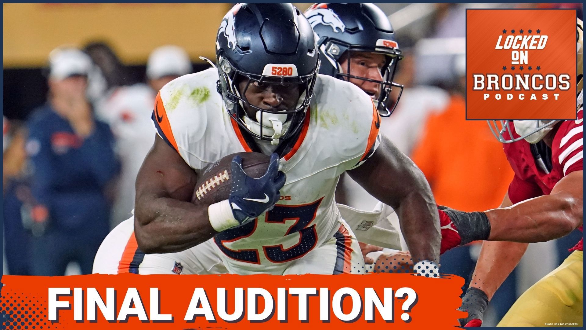 Denver Broncos FINAL AUDITION For Audric Estime On Saturday vs. Saints ...