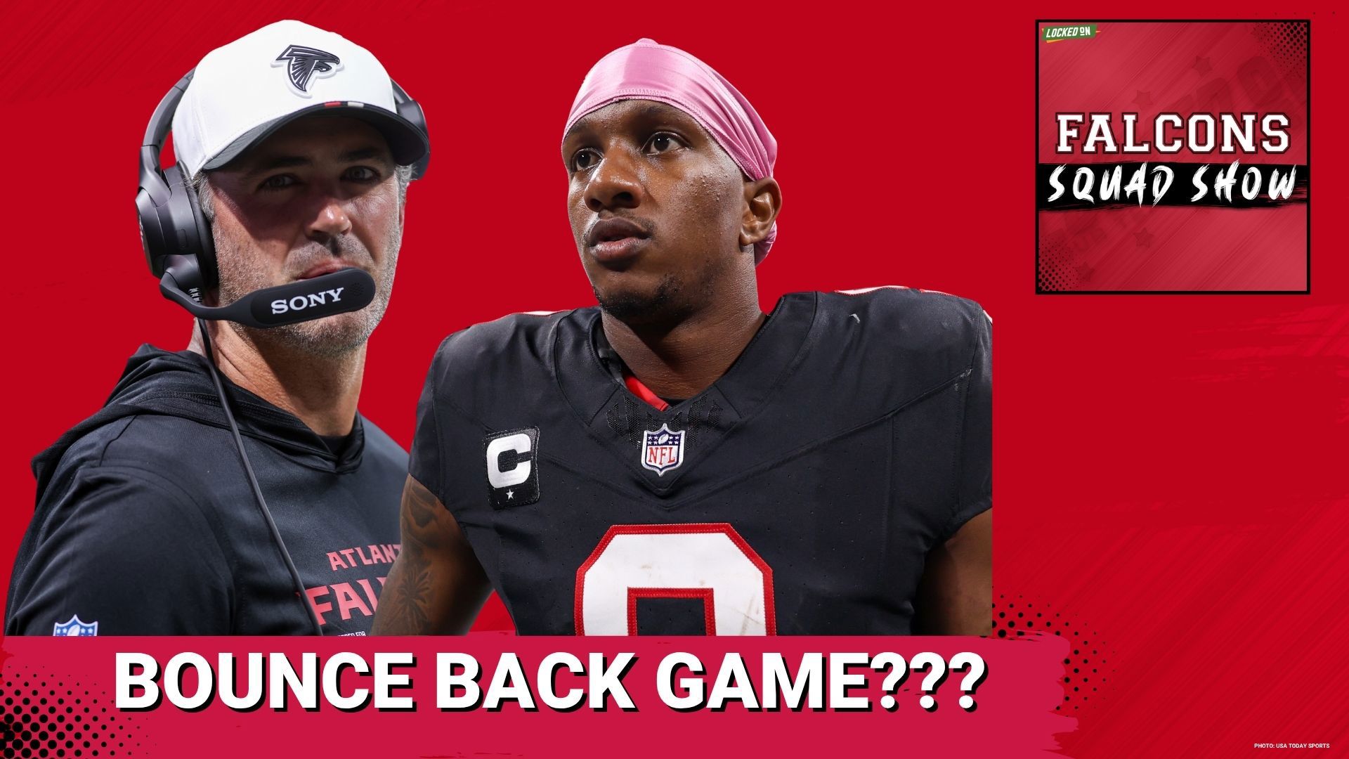 FALCONS SQUAD SHOW: Michael Penix Jr. & Zac Robinson have to BOUNCE ...