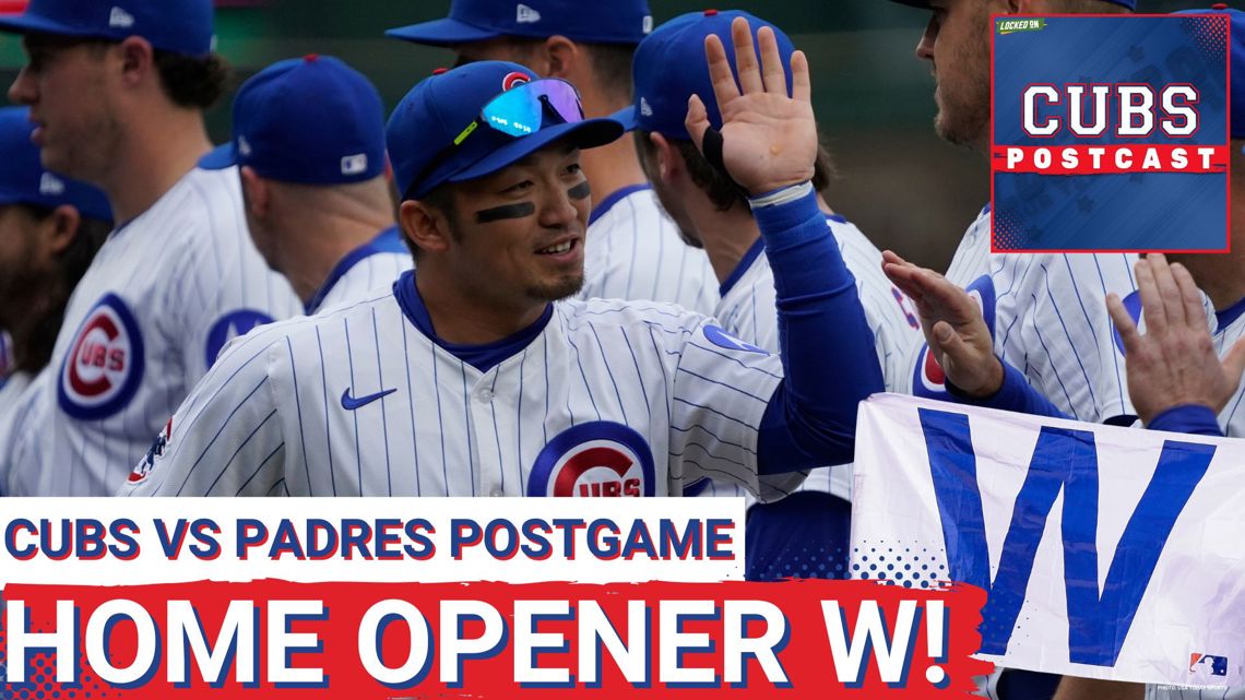 The Chicago Cubs WIN the home opener thanks to STRONG performance from ...