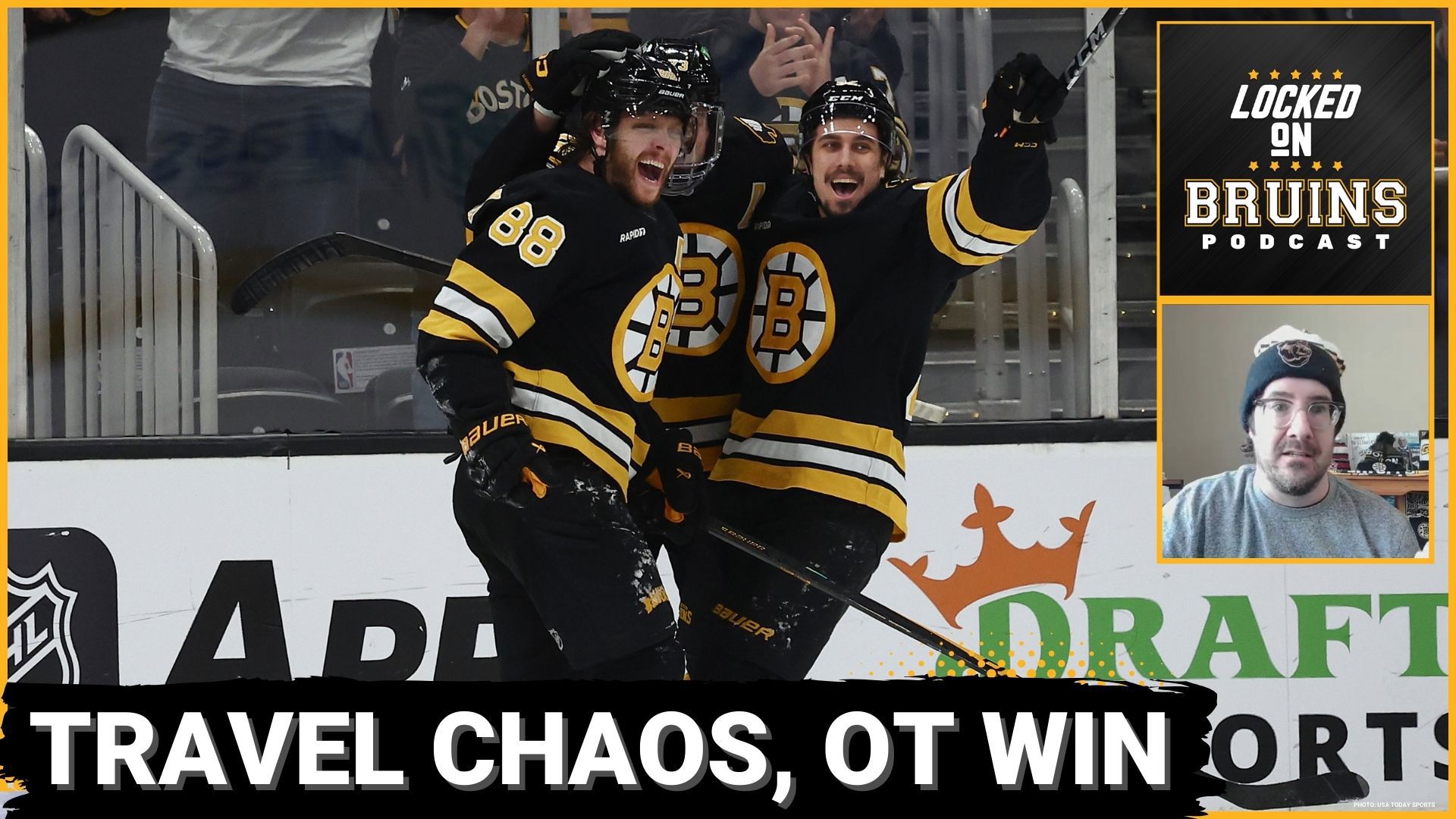 Pastrnak, Bruins PREVAIL Over Predators Following Wild Travel Day ...