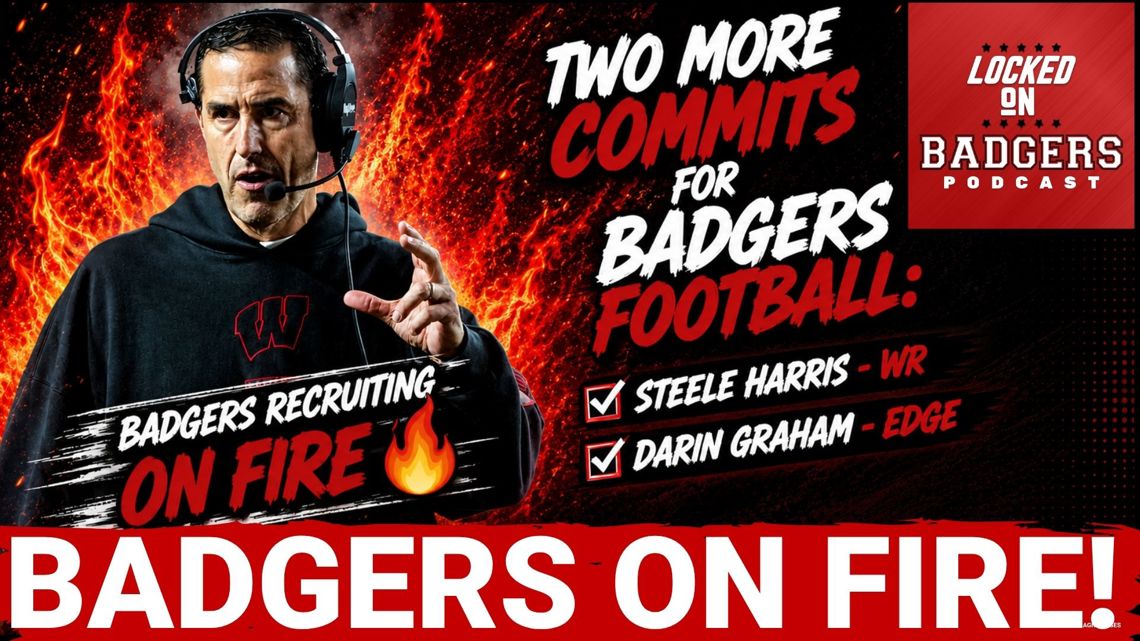 FIREPOWER: Wisconsin Badgers SECURE Steele Harris and Darin Graham ...