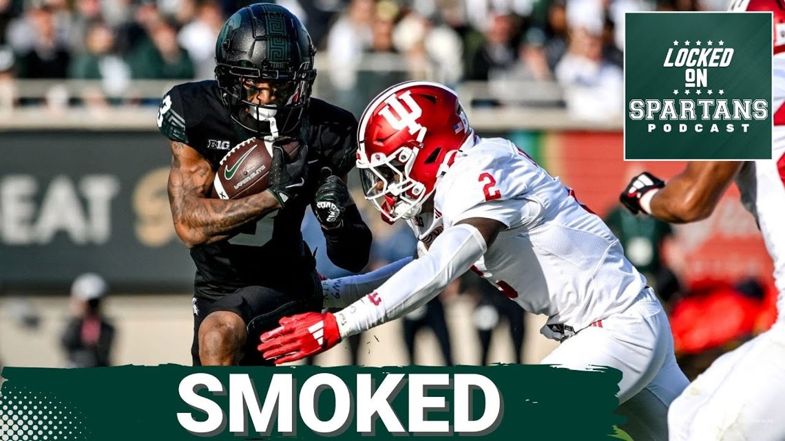 MSU football embarrassed by Indiana; Aidan Chiles, Chuck Brantley leave ...
