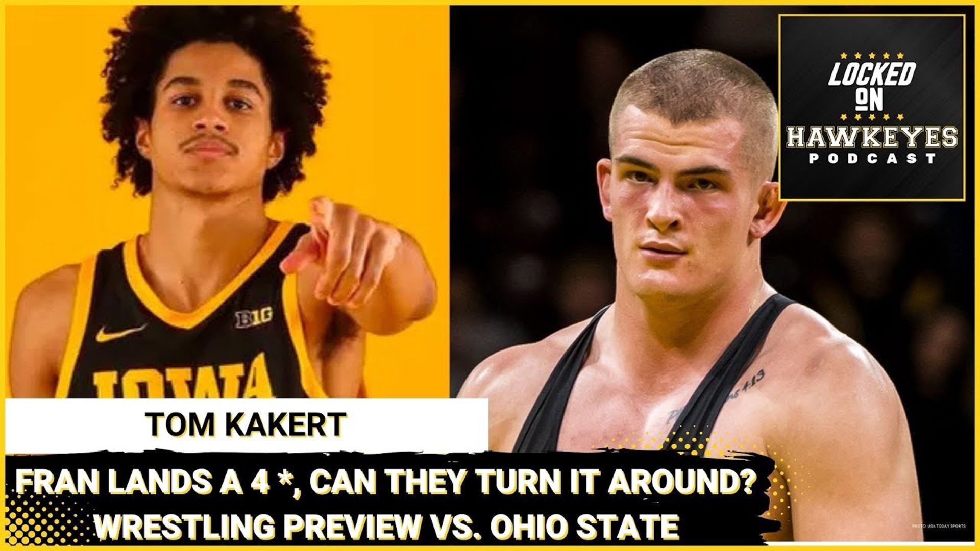 Iowa Hawkeyes' Joshua Lewis + Fran McCaffrey's Future, Tom Kakert joins ...