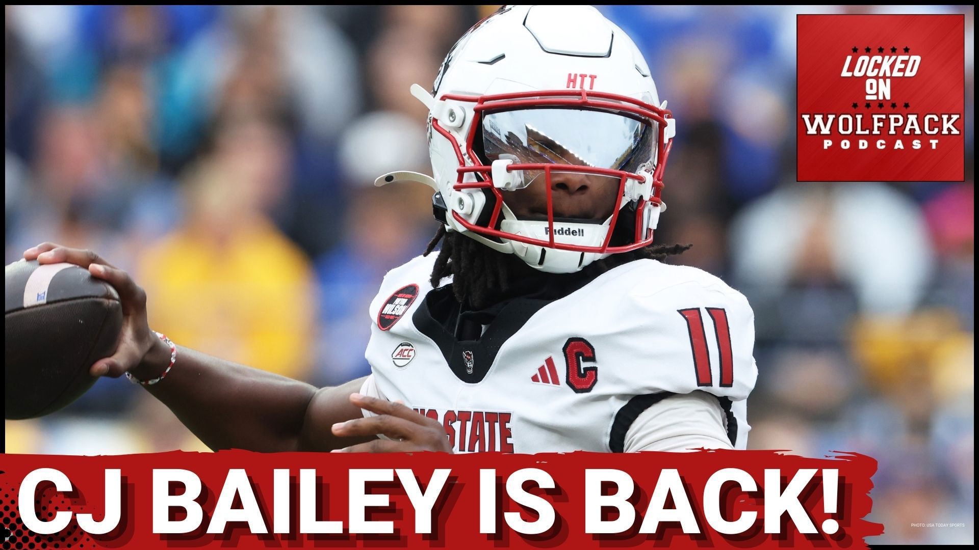 MASSIVE NEWS: NC State QB CJ Bailey WILL RETURN to the Wolfpack in 2026! | NC State Podcast ...
