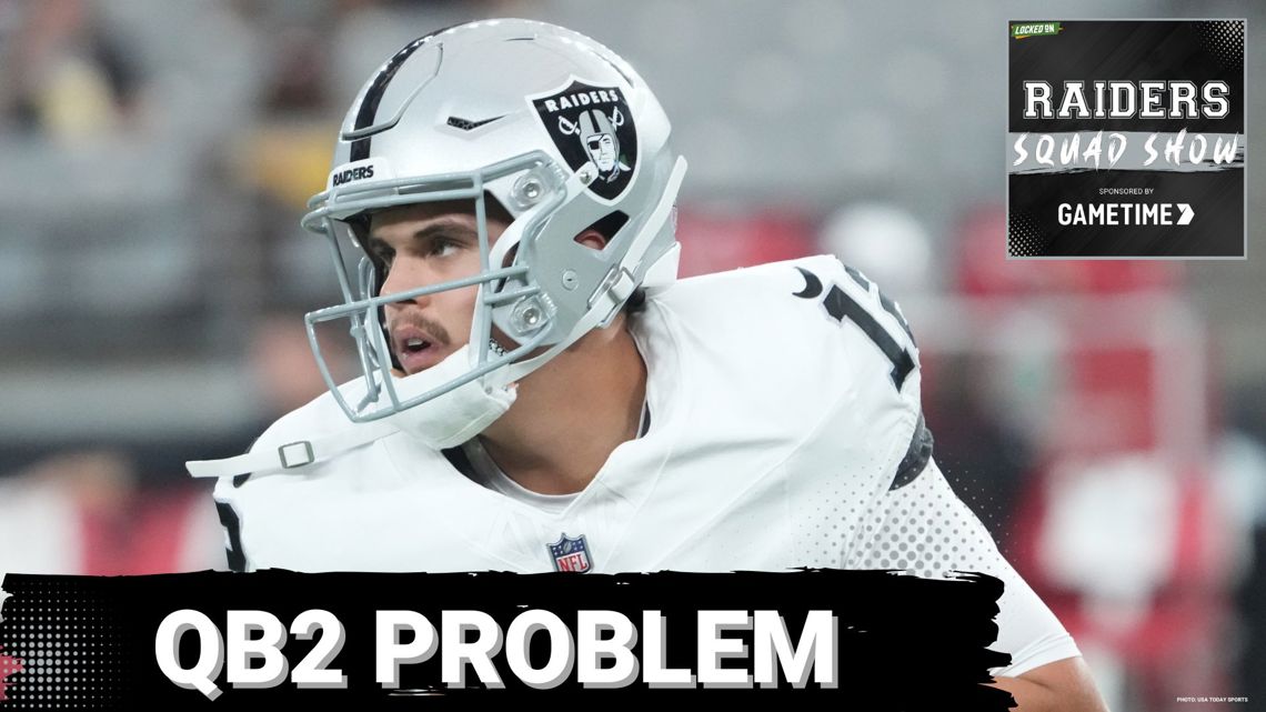 RAIDERS SQUAD SHOW: LAS VEGAS RAIDERS Backup QB AIDAN O'CONNELL out ...