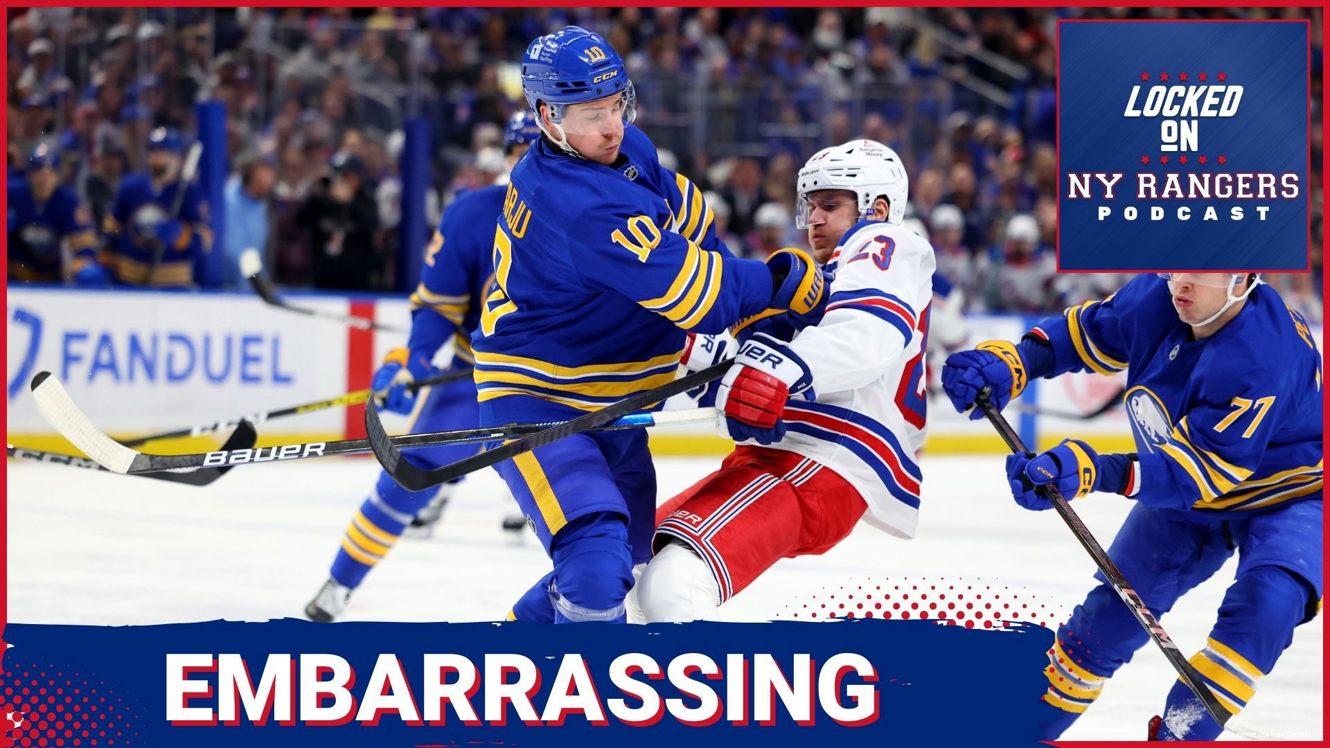 Adam Fox, Igor Shesterkin, Rangers humiliate themselves in Buffalo, remind us EXACTLY who they ...
