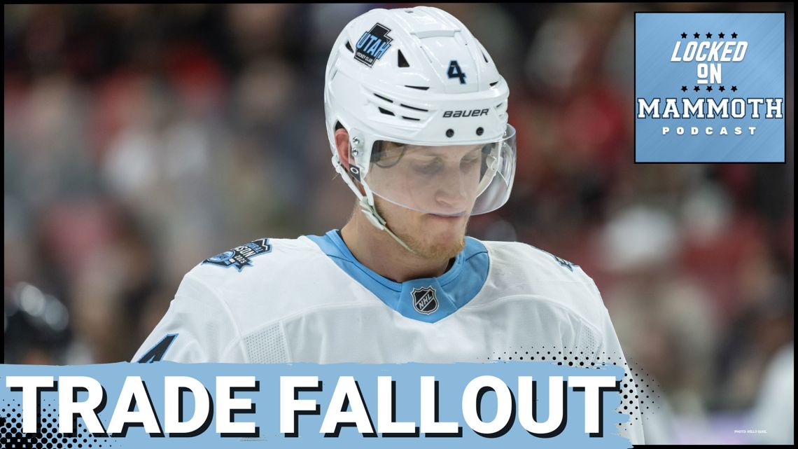 OLYMPIC IMPACT Utah Mammoth STARS Clayton Keller, Karel Vejmelka and ...