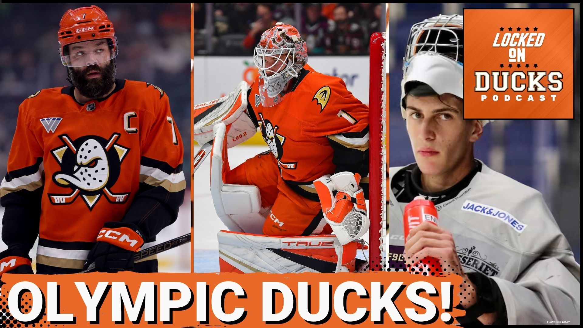 OLYMPIC Ducks Radko Gudas, Lukáš Dostál, and Damian Clara SELECTED ...