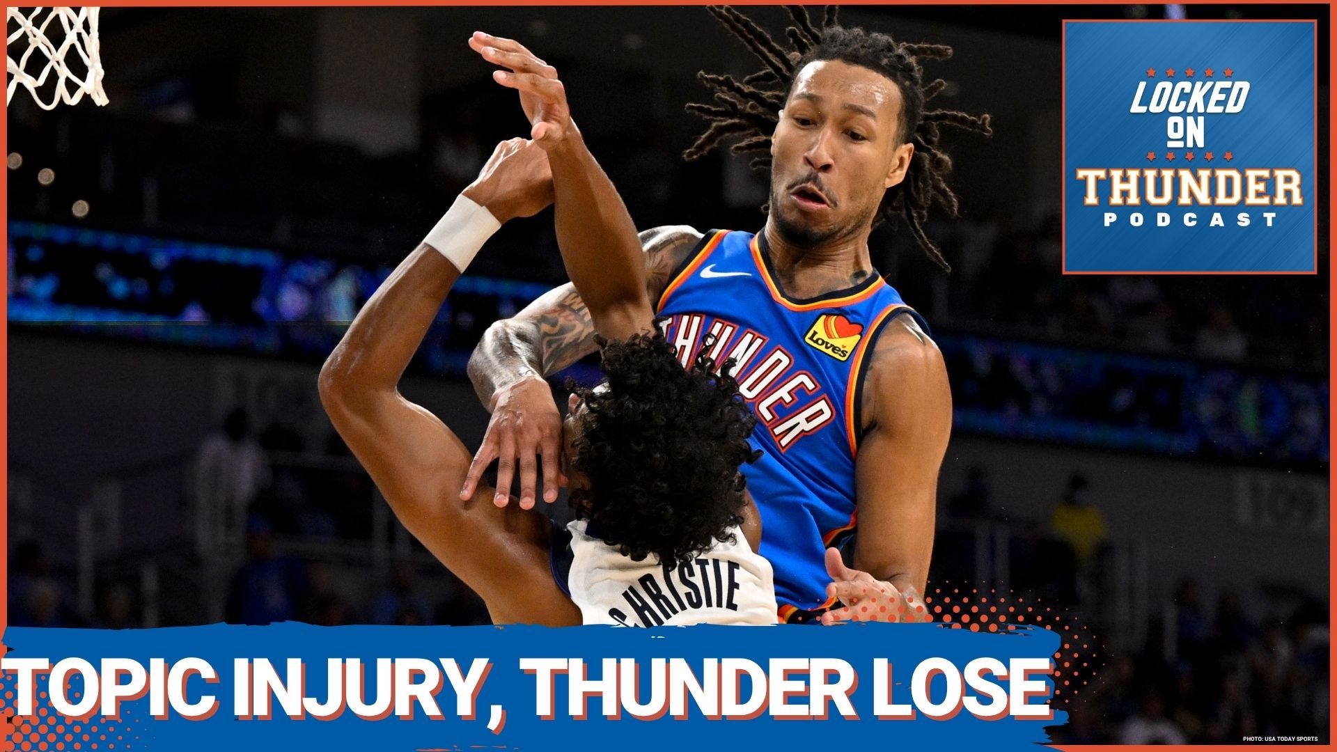Strange Injury Bites OKC Thunder | Rookie Shines vs. Cooper Flagg ...