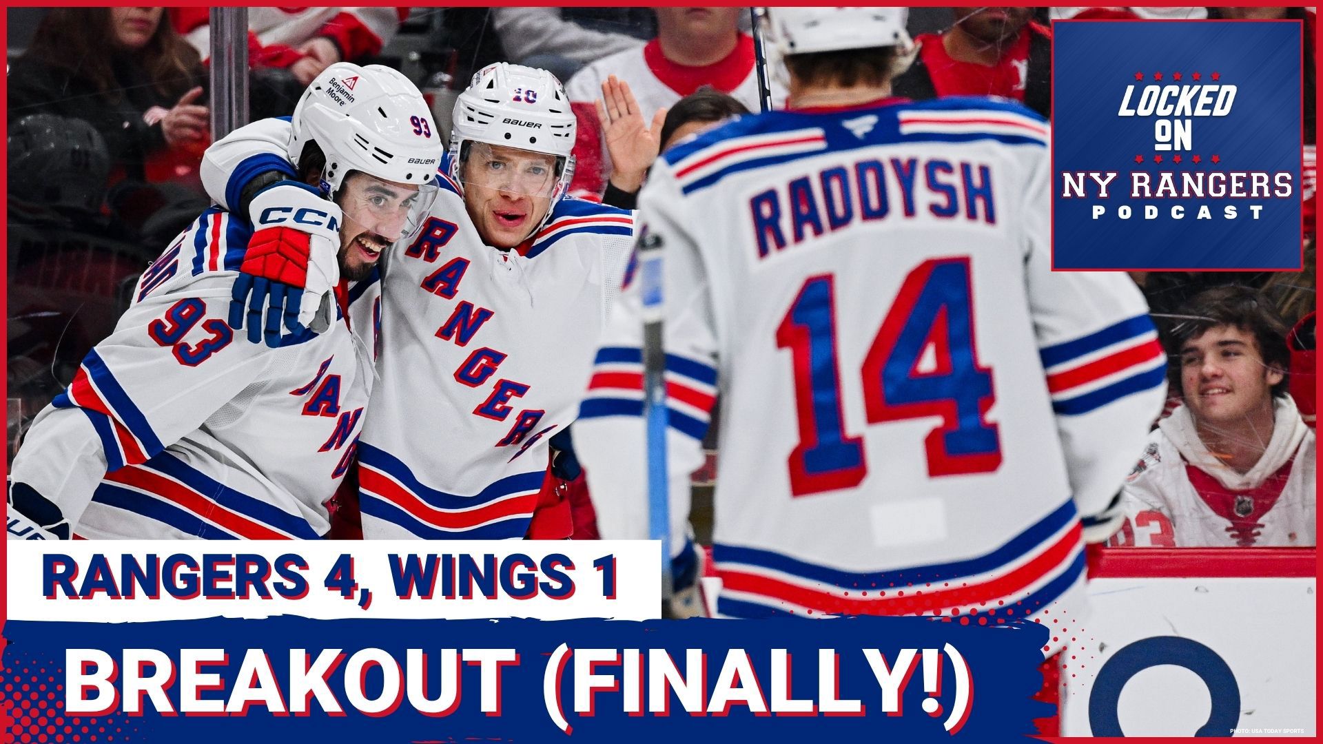 Panarin EXPLODES for three points after getting haircut! Rangers ...