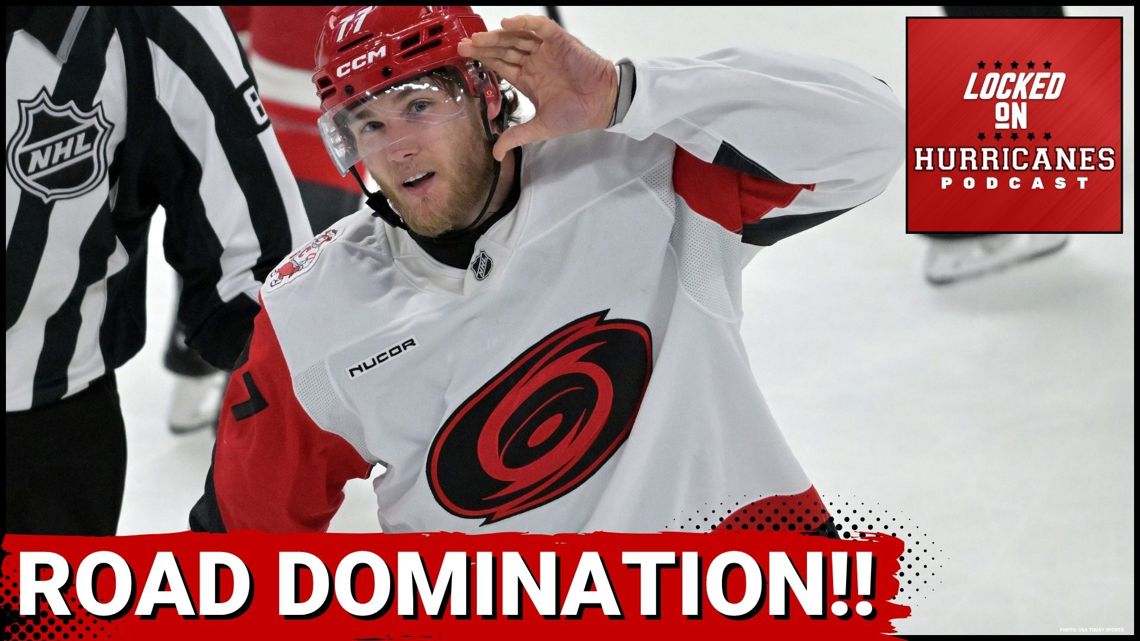 ROAD DOMINATION! Carolina Hurricanes are One Win Away from Stanley Cup ...