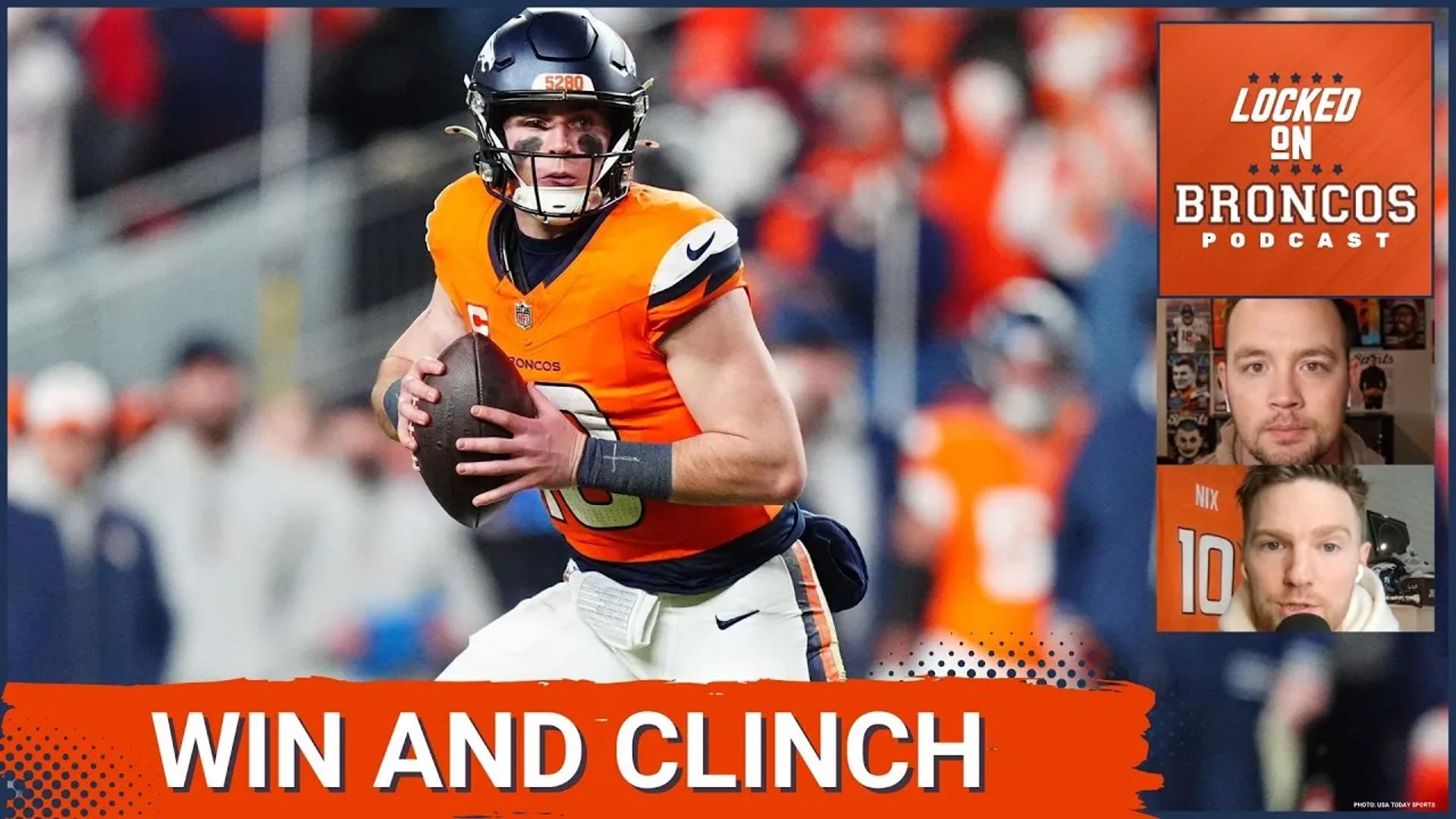 Denver Broncos Aim To Clinch Playoff Spot Tonight Vs. Los Angeles ...