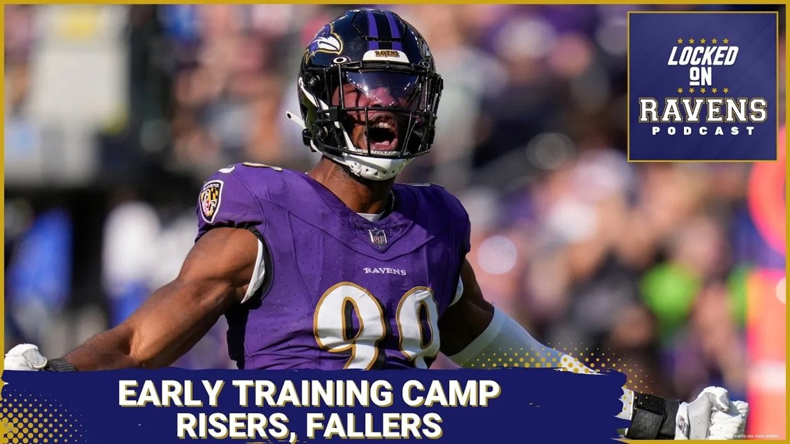 Baltimore Ravens early training camp risers, fallers, outrageous Lamar ...