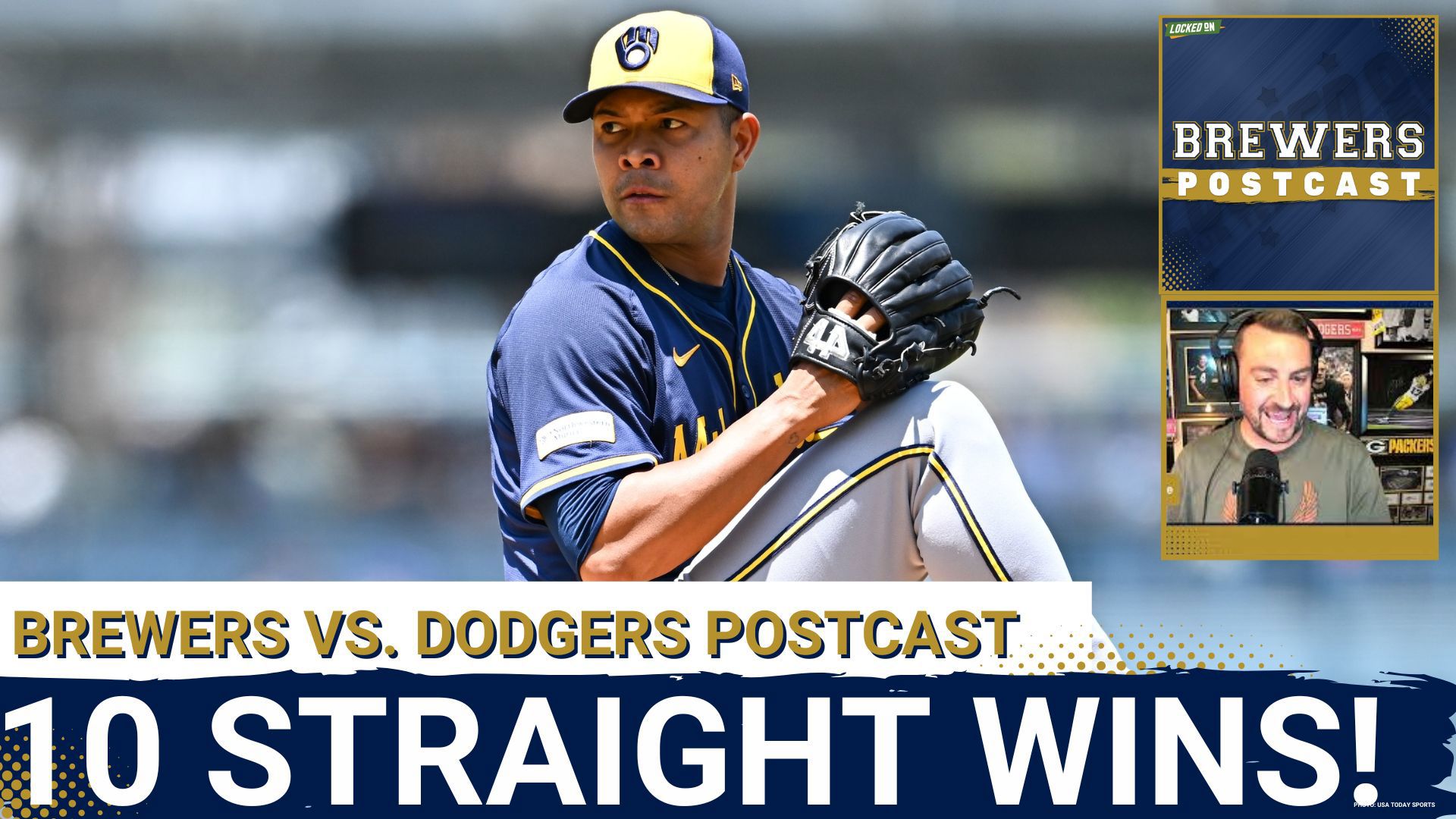 BREWERS POSTCAST: Brewers Make it 10 STRAIGHT! Issac Collins Delivers ...