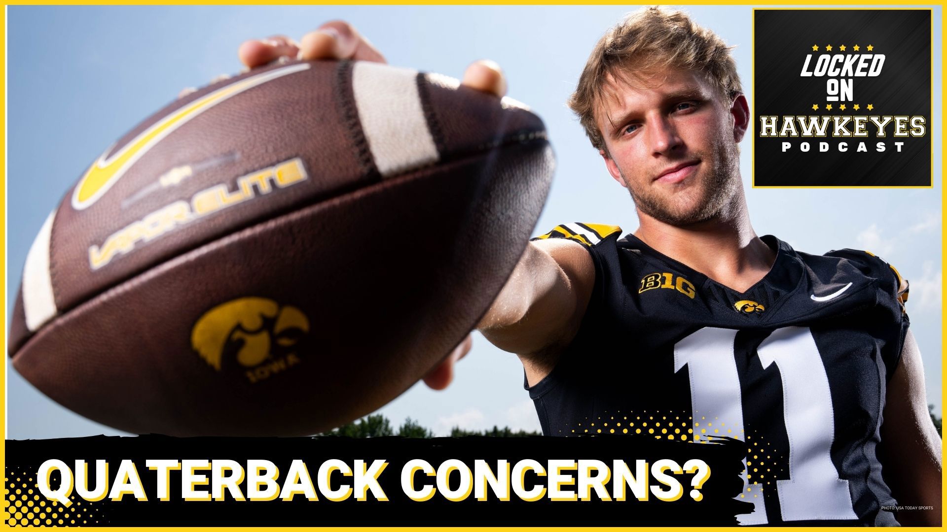 CONCERNS? Are Mark Gronowski's Preseason STRUGGLES Real for Iowa's ...
