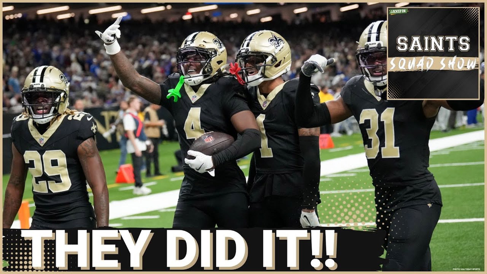 SAINTS SQUAD SHOW: New Orleans Defense FORCES FIVE TURNOVERS In FIRST ...
