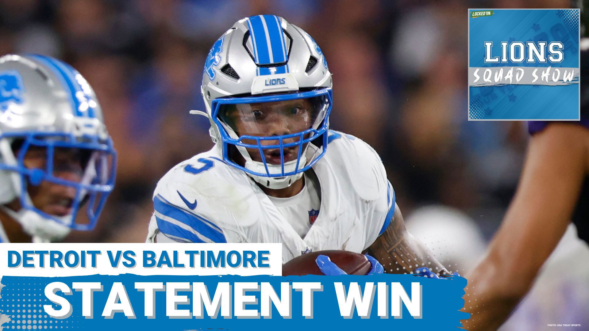 LIONS SQUAD SHOW: STATEMENT MADE! Detroit Lions BEAT Baltimore Ravens | 7 Sacks, 225 Rushing ...