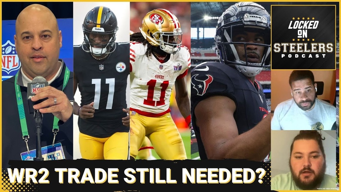 Steelers Still in WR Trade Market? | Most Likely Targets Brandon Aiyuk, Robert Woods, Grant ...