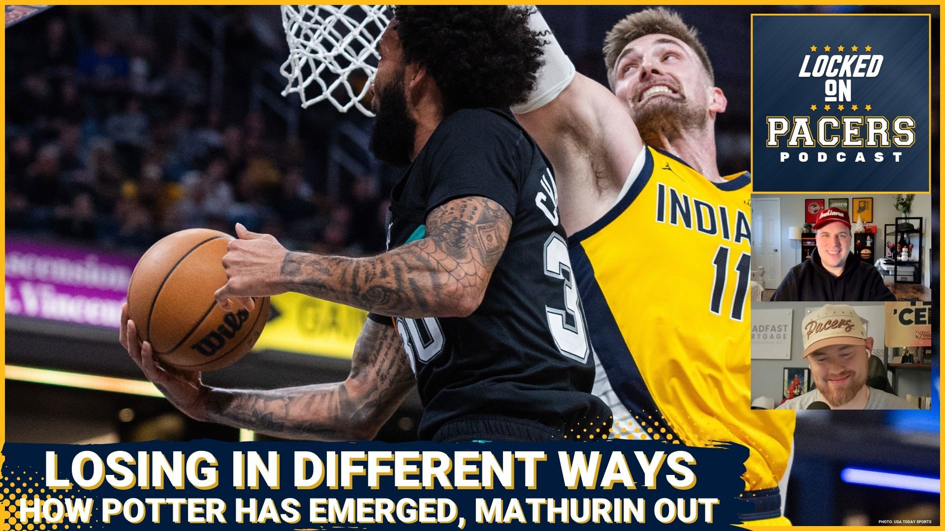 How are the Pacers losing in a different way every single game? Potter ...