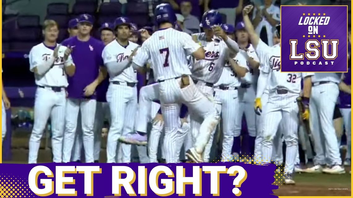 LSU Survives Ugly Start! Serna Grand Slam Sparks 8-4 Comeback Win ...