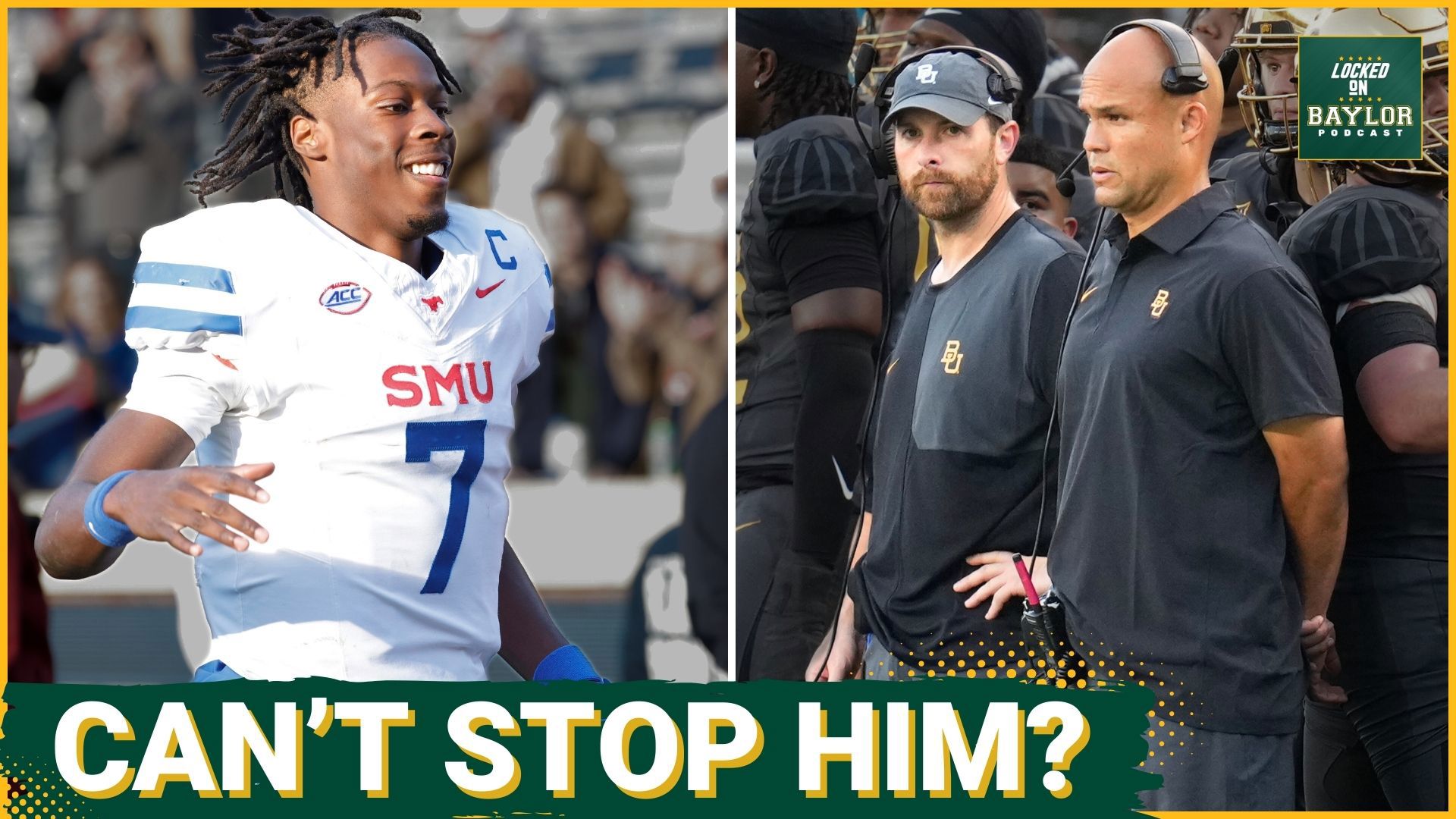 PRESSURE: SMU ATTACKING Baylor Like Auburn Did, Kevin Jennings BETTER ...