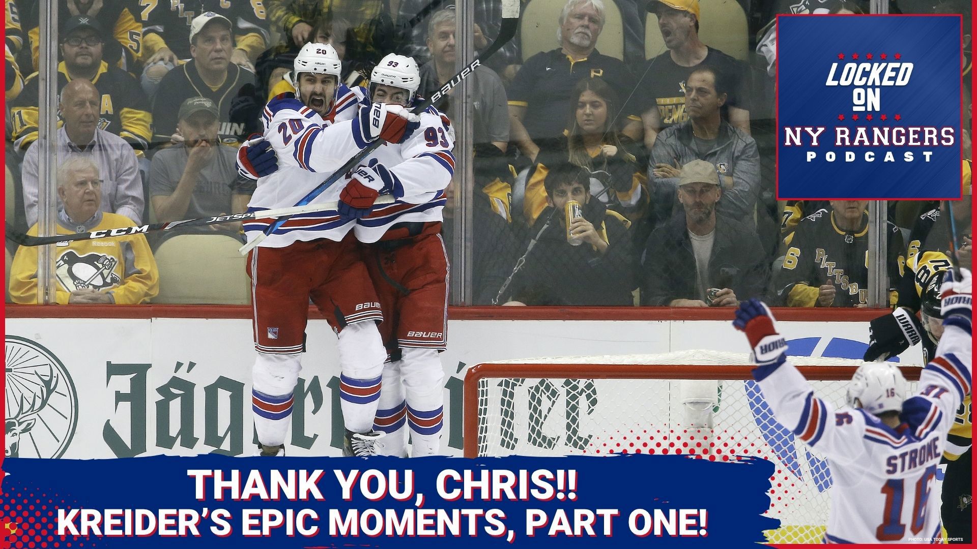 EPIC Chris Kreider Ranger moments!! Sending off Kreider by recounting ...