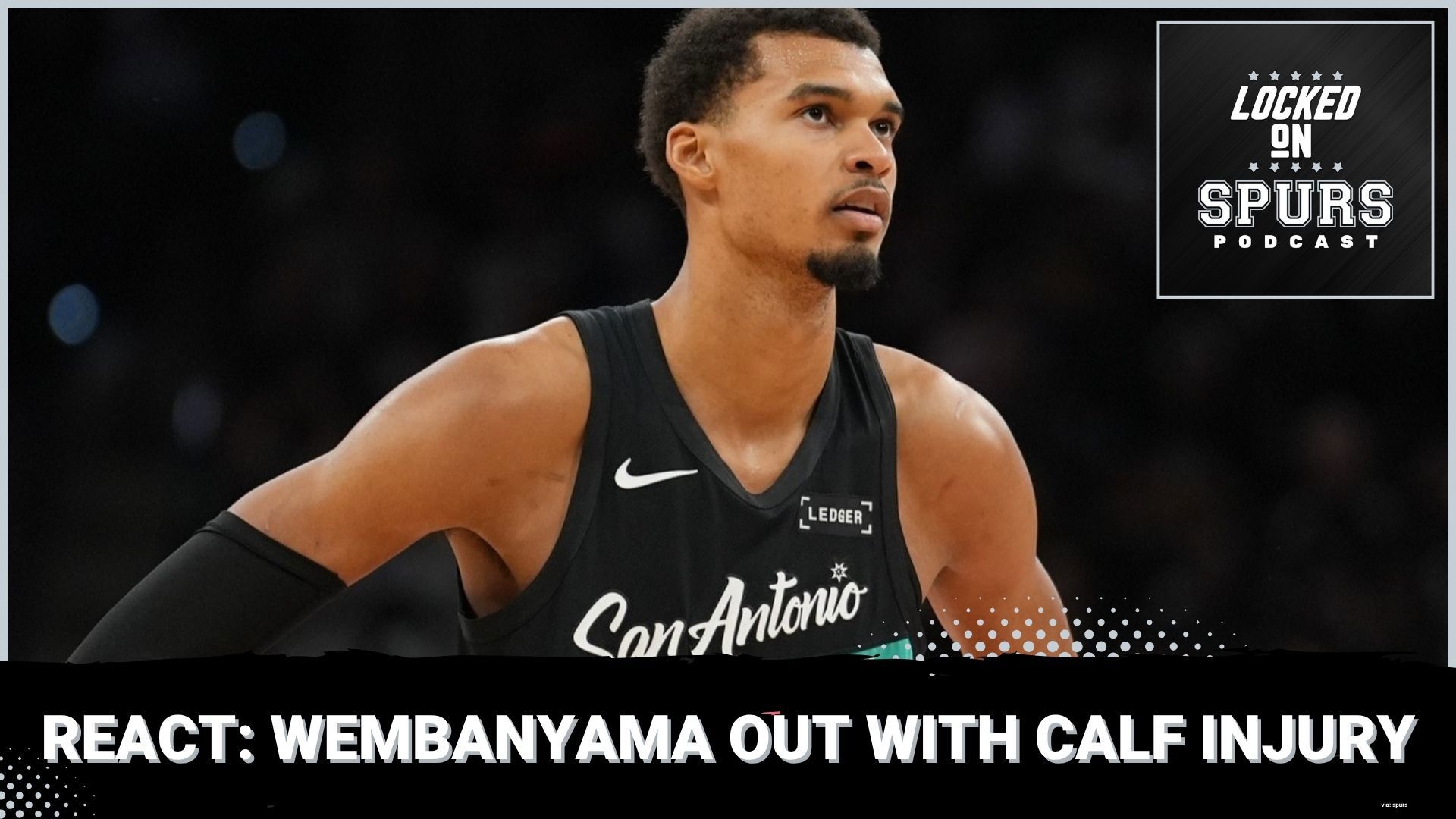 Roundtable react: Spurs' Victor Wembanyama out with calf injury ...