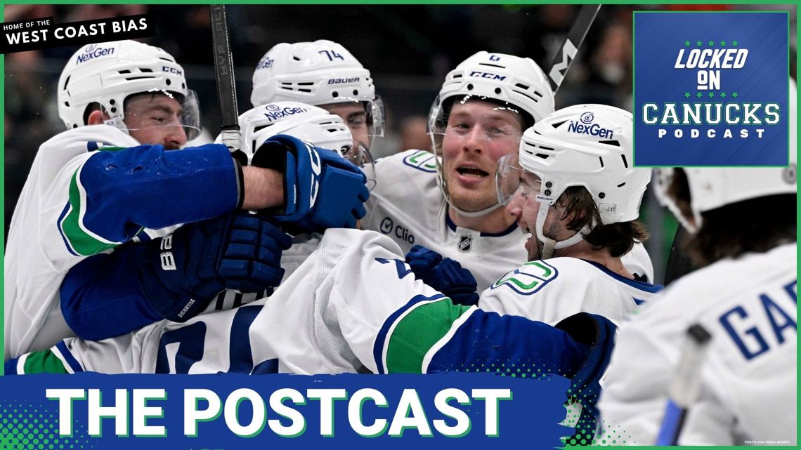 CANUCKS SCORE 3 GOALS IN FINAL MINUTE, BEAT STARS IN OVERTIME ...